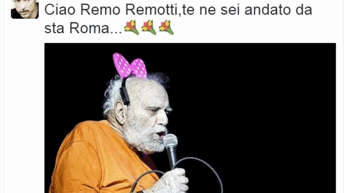 Morto Remo Remotti, uno dei simboli di Roma - La Stampa