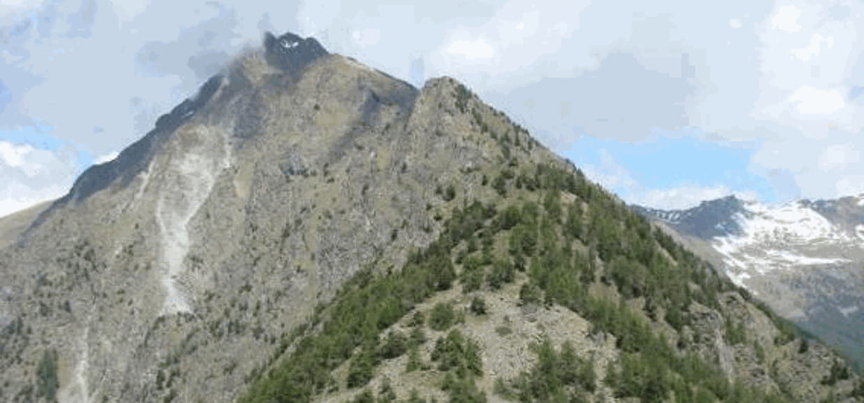 Il Monte Zerbion frana, - La Stampa