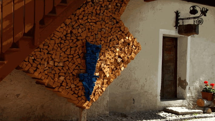 Quando la catasta di legna diventa arte - La Stampa