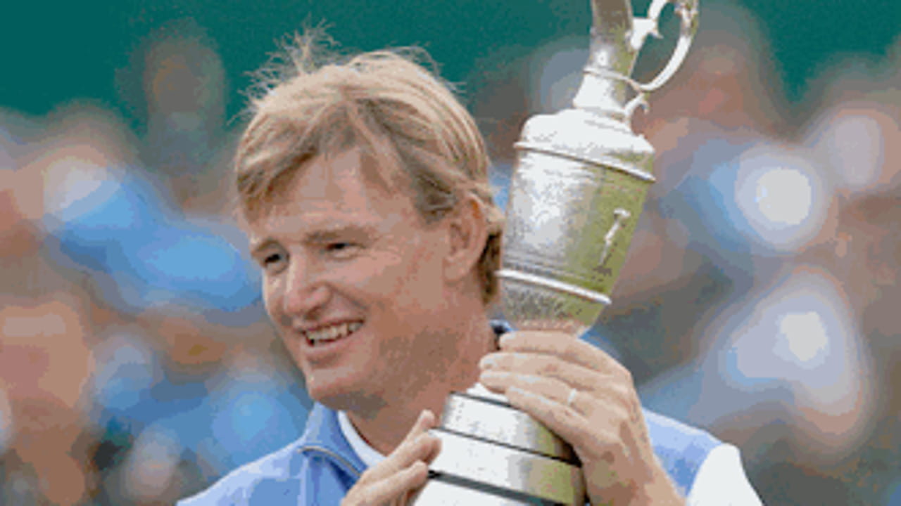 British Open: Scott crolla nel finaleTrionfa Els, Woods chiude terzo ...