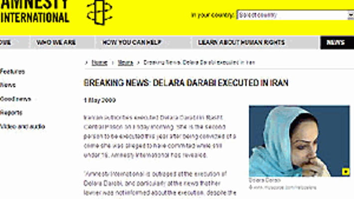 Iran choc, giustiziata Delara Darabi - La Stampa