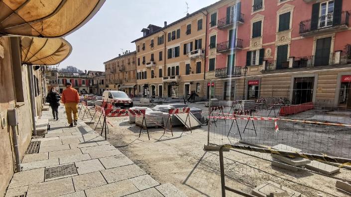 Ovada, prorogato il cantiere di piazza Garibaldi: Terminerà a Pasqua ...