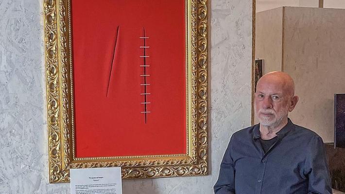 “Così ho deciso di ricucire i celebri tagli di Lucio Fontana” - La Stampa