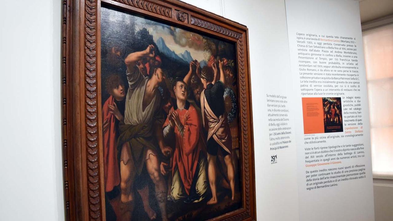 “La lapidazione di Santo Stefano”, al Museo del Territorio l’opera nata ...