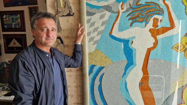 “Grazie all’arte del mosaico vado a esporre a Roma” - La Stampa