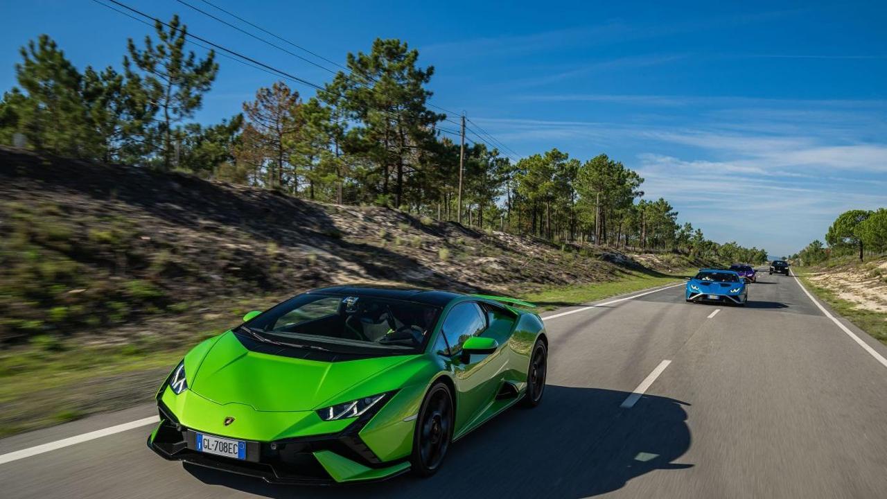 Su strada con la Lamborghini Huracán, Tecnica e STO - La Stampa