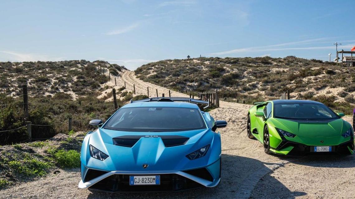 Su strada con la Lamborghini Huracán, Tecnica e STO - La Stampa