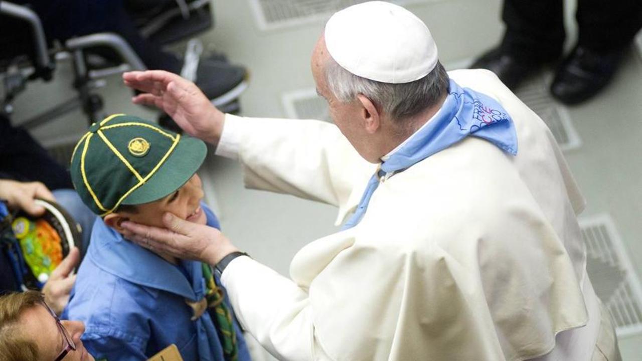 Pope calls on scouts to lead the way in the family, in creation, in the ...