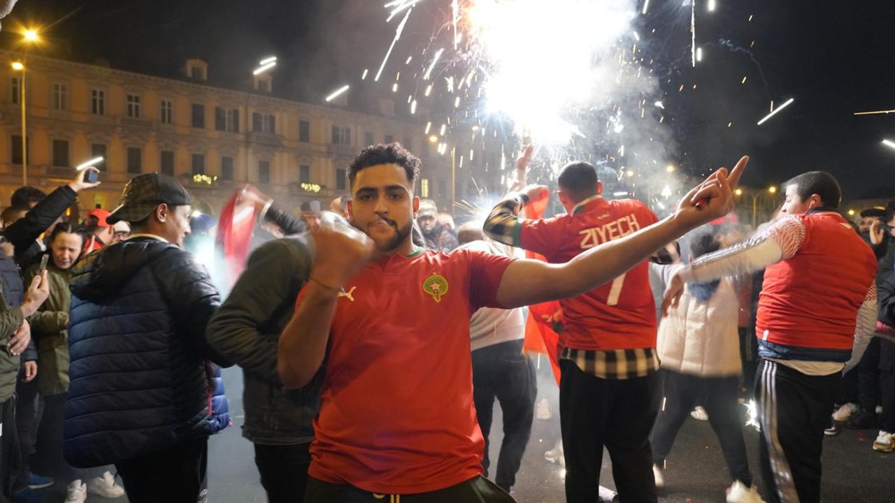 La festa della comunità marocchina in piazza Garibaldi e piazza Marconi ...