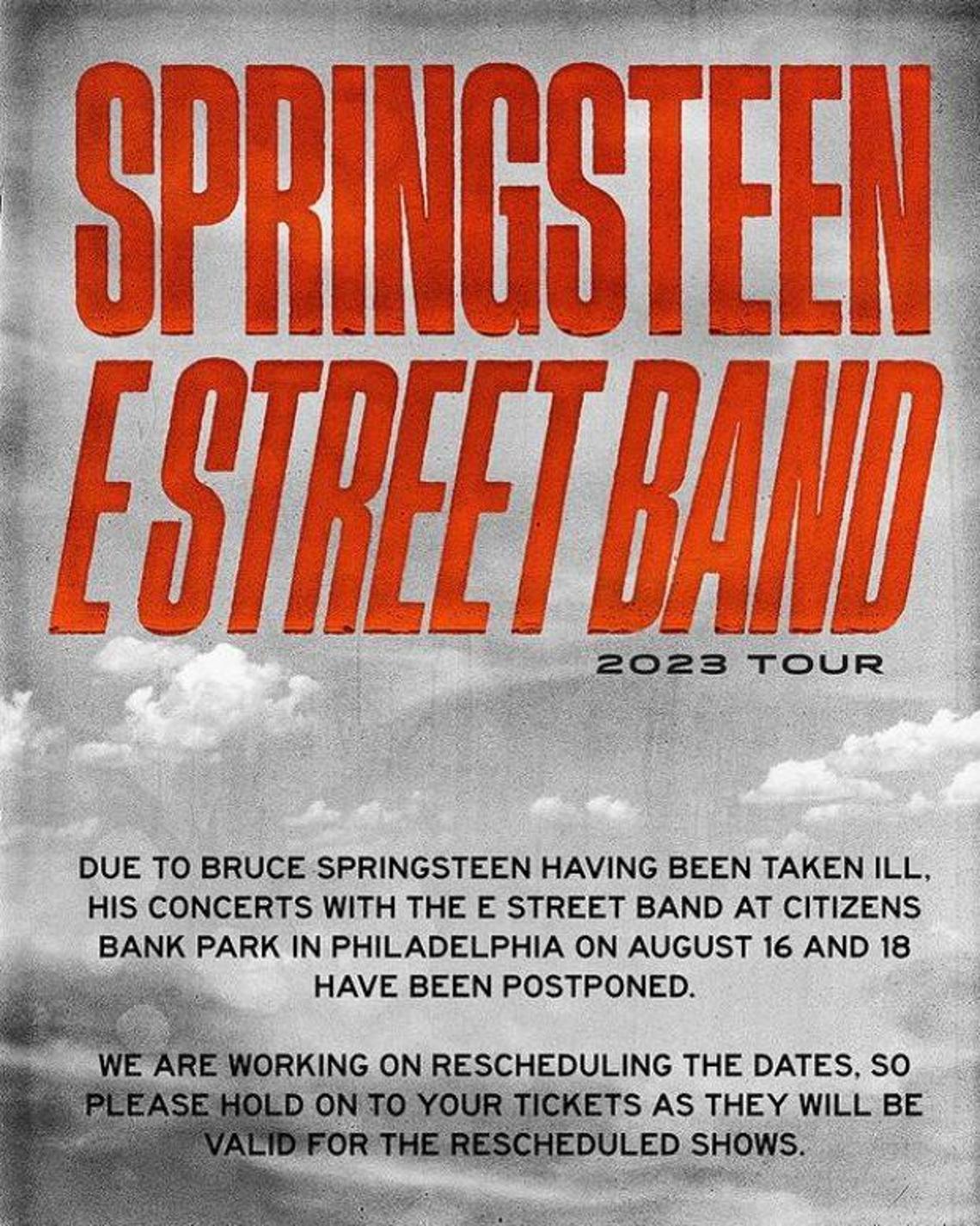 Bruce Springsteen è malato, rimandati due concerti in America - La Stampa