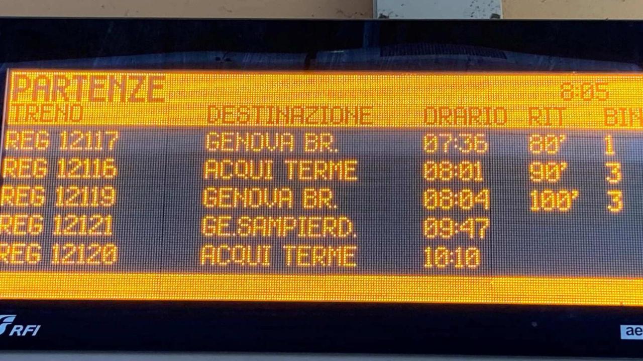 Acqui Terme Ovada Genova, ennesima giornata infinita di disagi: “Noi ...