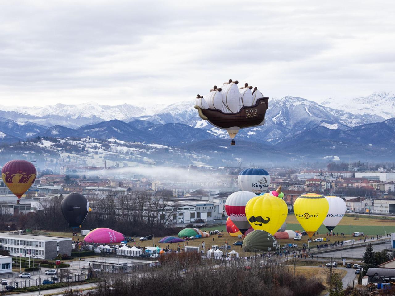 Le mongolfiere regine dell'aria al Raduno dell'Epifania a Mondovì - La ...