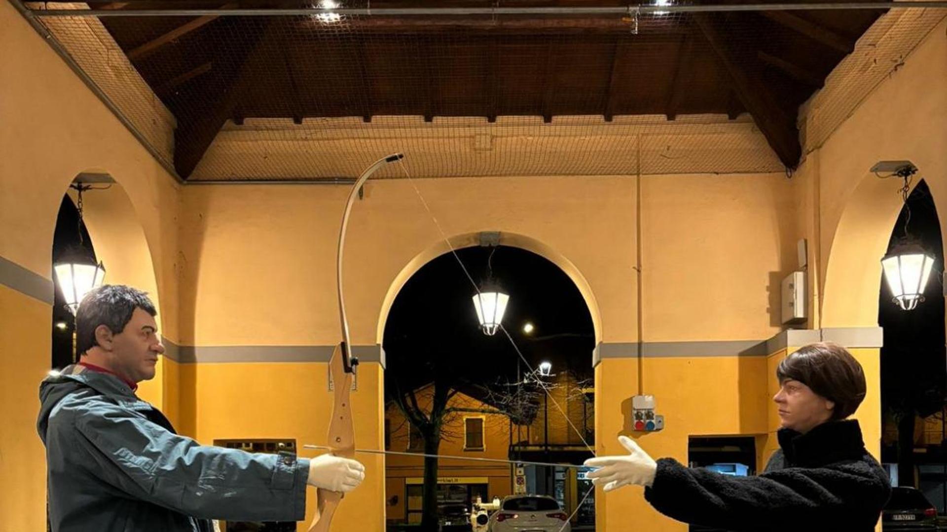 Strage di Erba, spuntano le statue di Rosa Bazzi e Olindo Romano - La ...