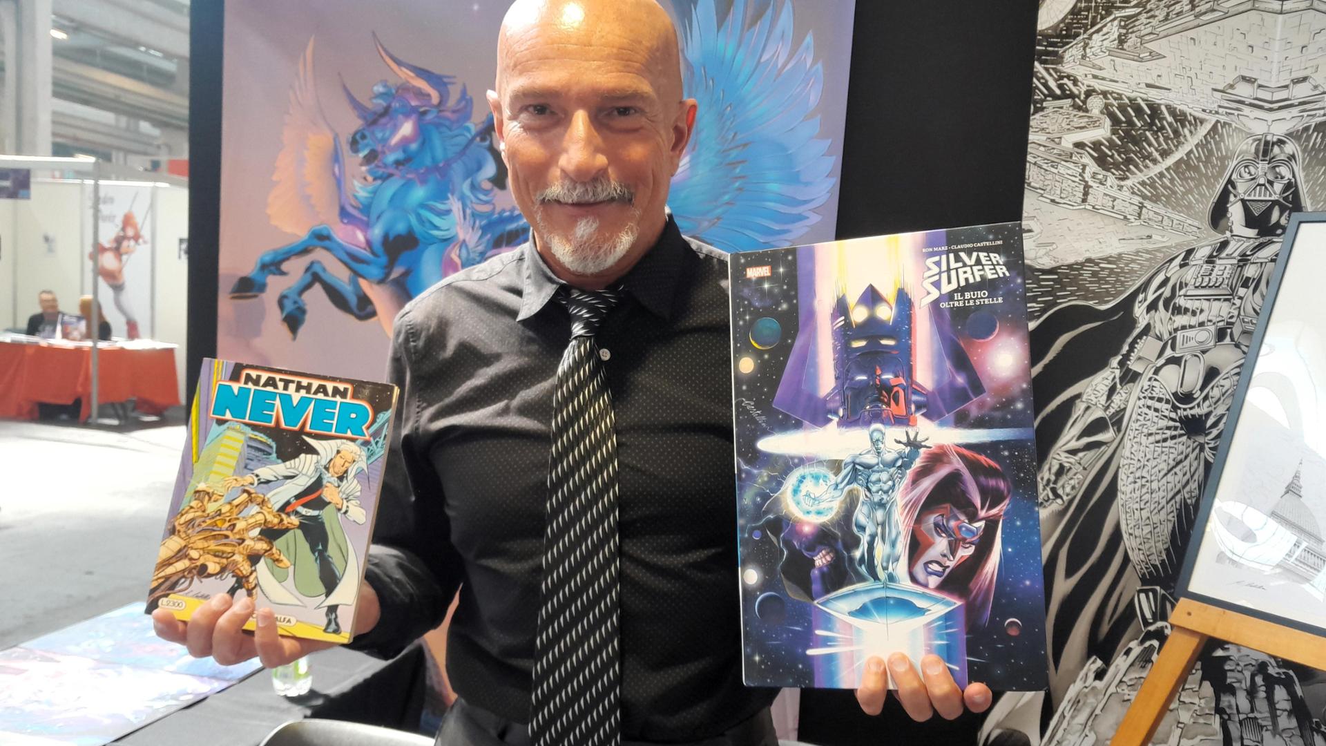 Claudio Castellini: «Amo gli eroi positivi come Silver Surfer e ...