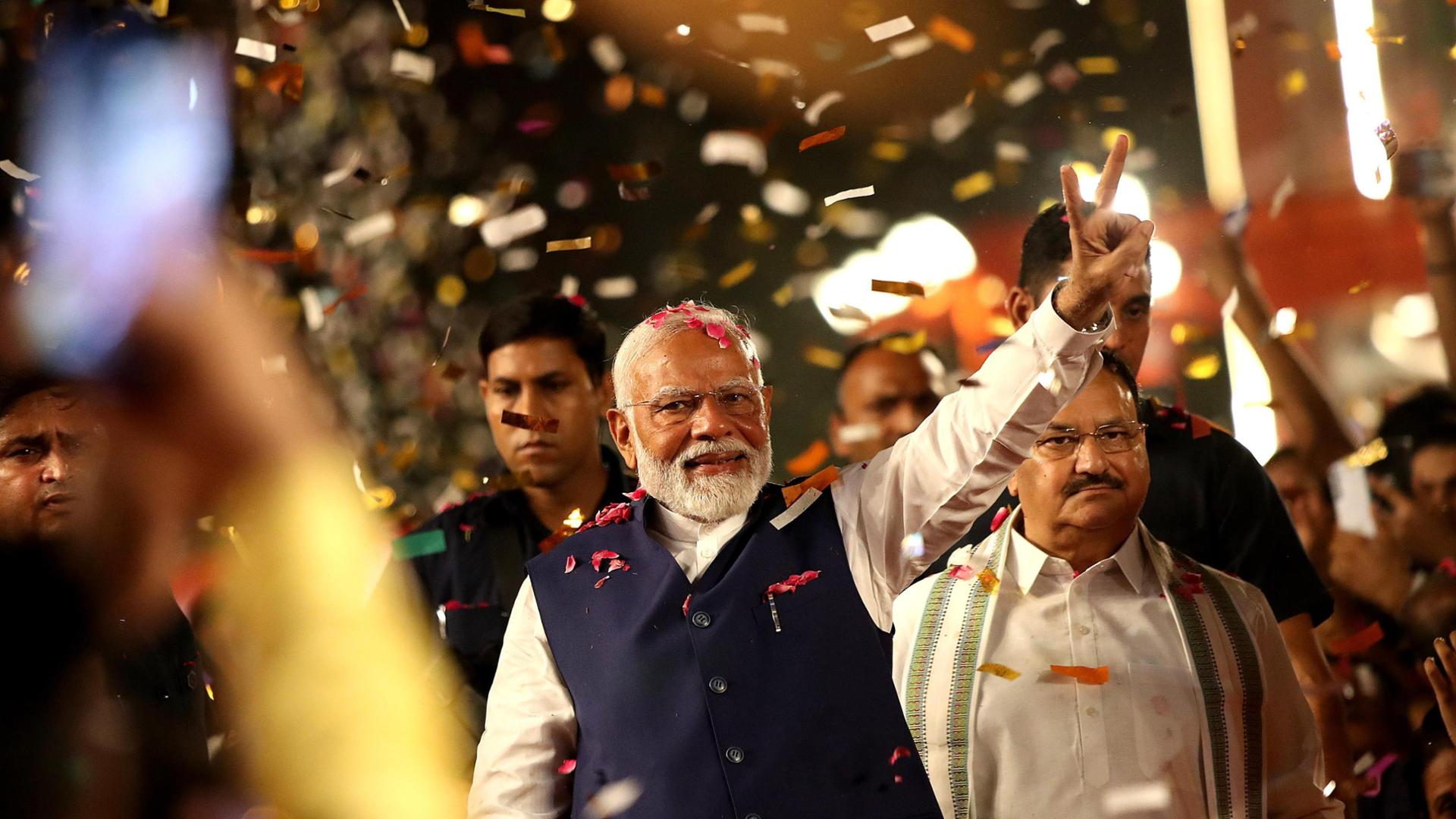 Modi verso la vittoria alle elezioni, ma in India lo amano sempre meno ...