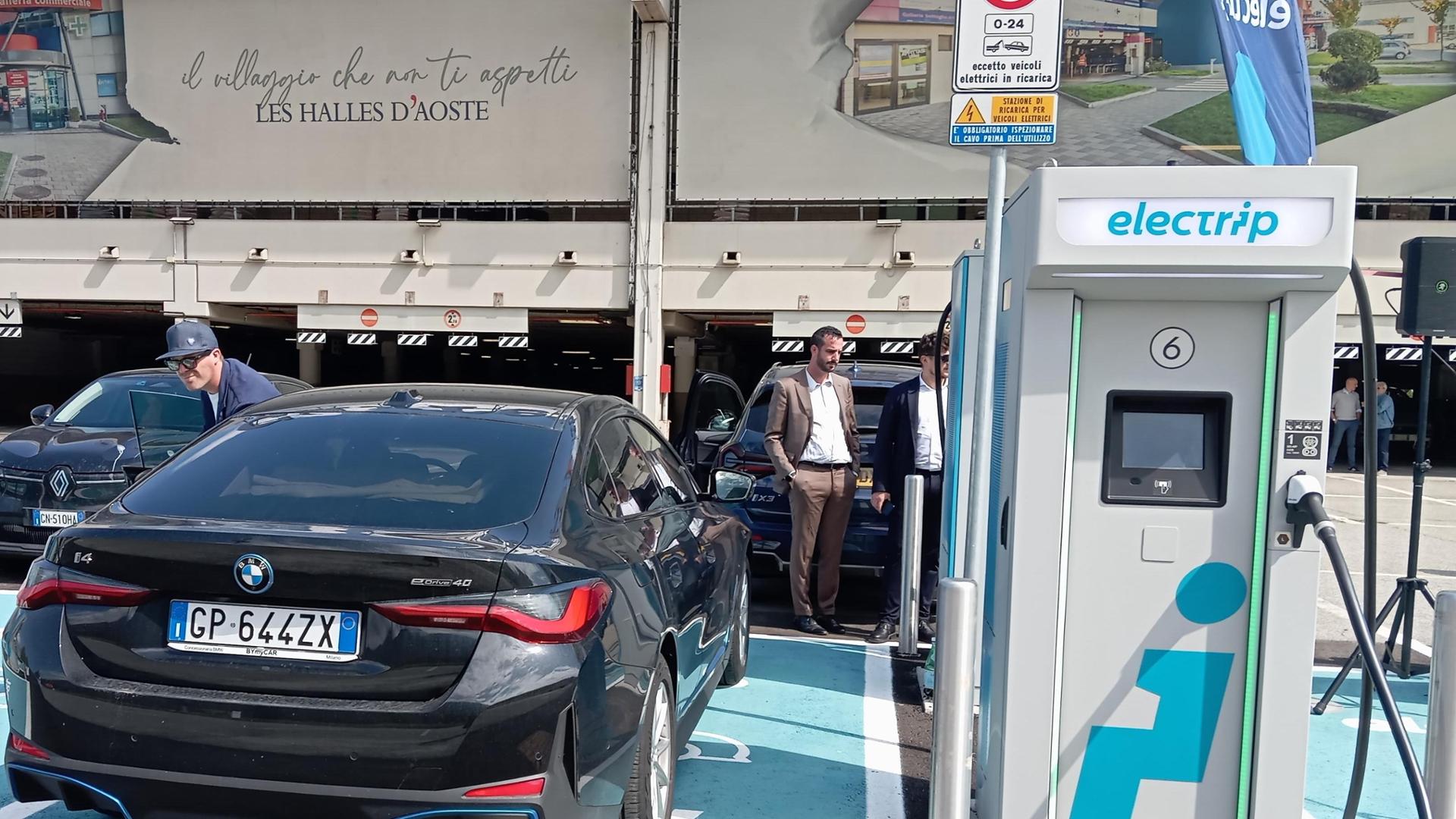 Electrip sbarca in Valle, all’Autoporto la prima colonnina ultraveloce ...