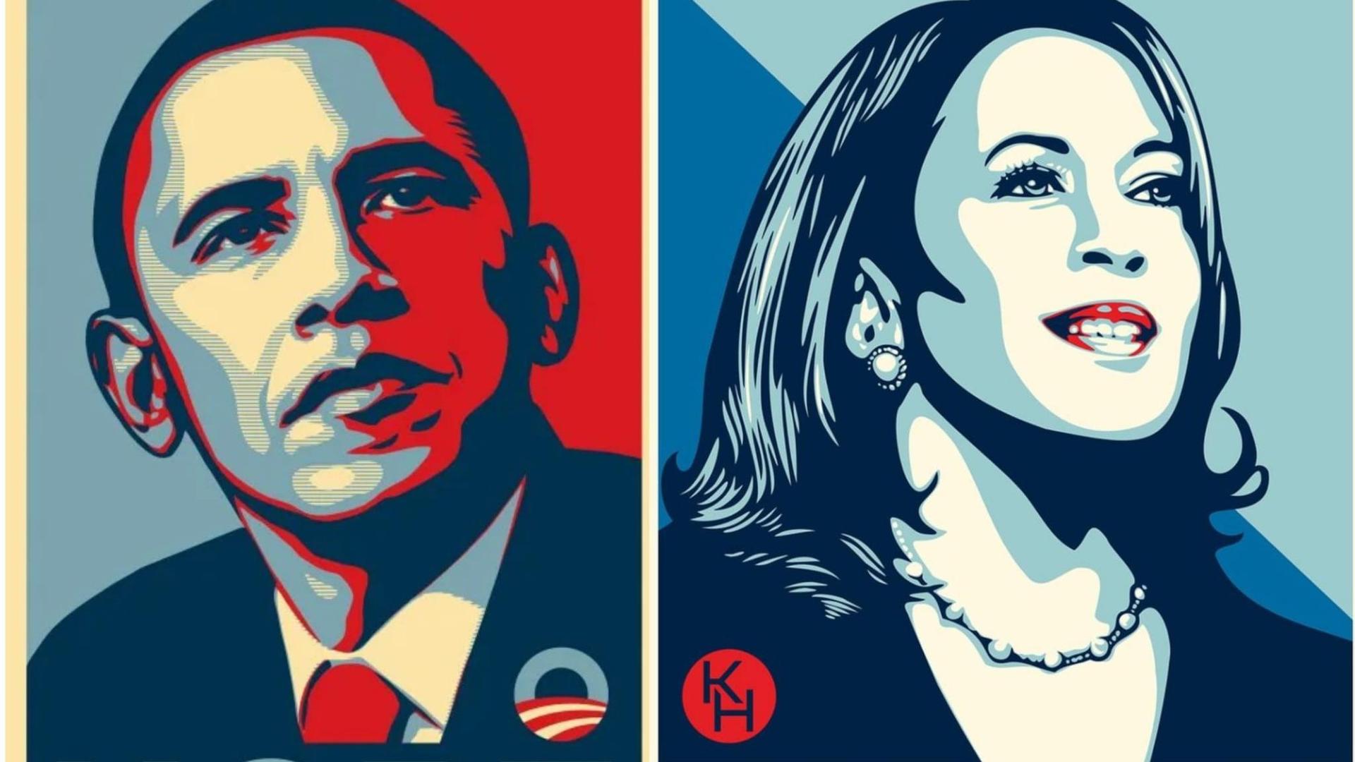 Kamala Harris e "Forward": il nuovo manifesto di Shepard Fairy - La Stampa