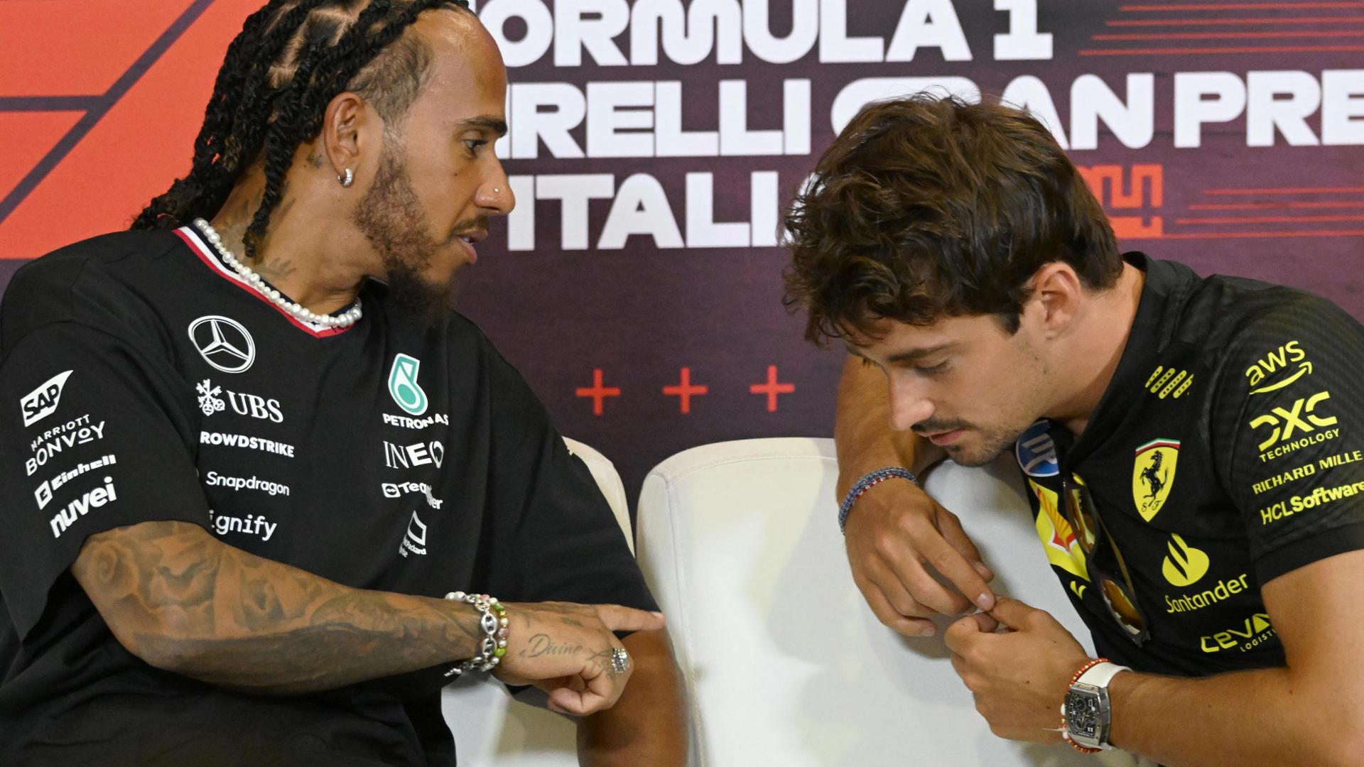 F1 a Monza, Hamilton primo nelle libere. Sainz terzo, Leclerc quinto ...