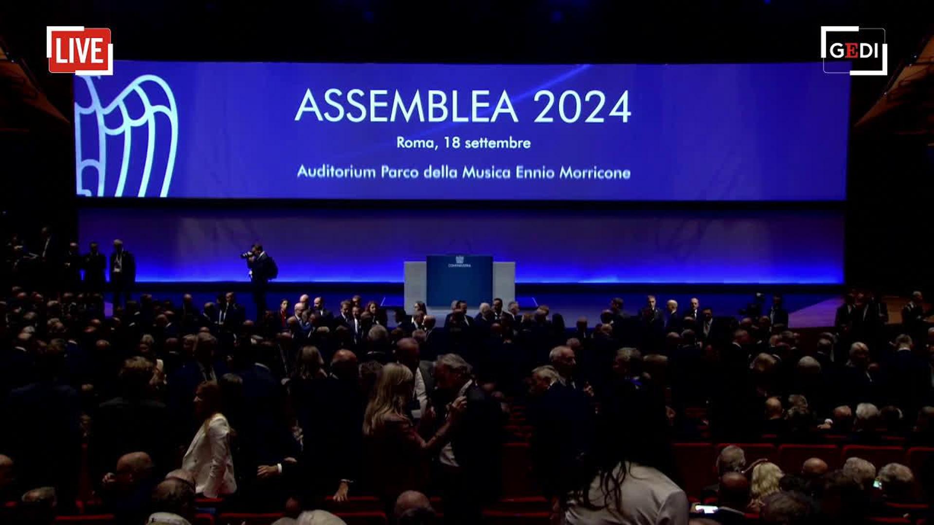Roma, Assemblea Nazionale di Confindustria. La diretta - La Stampa