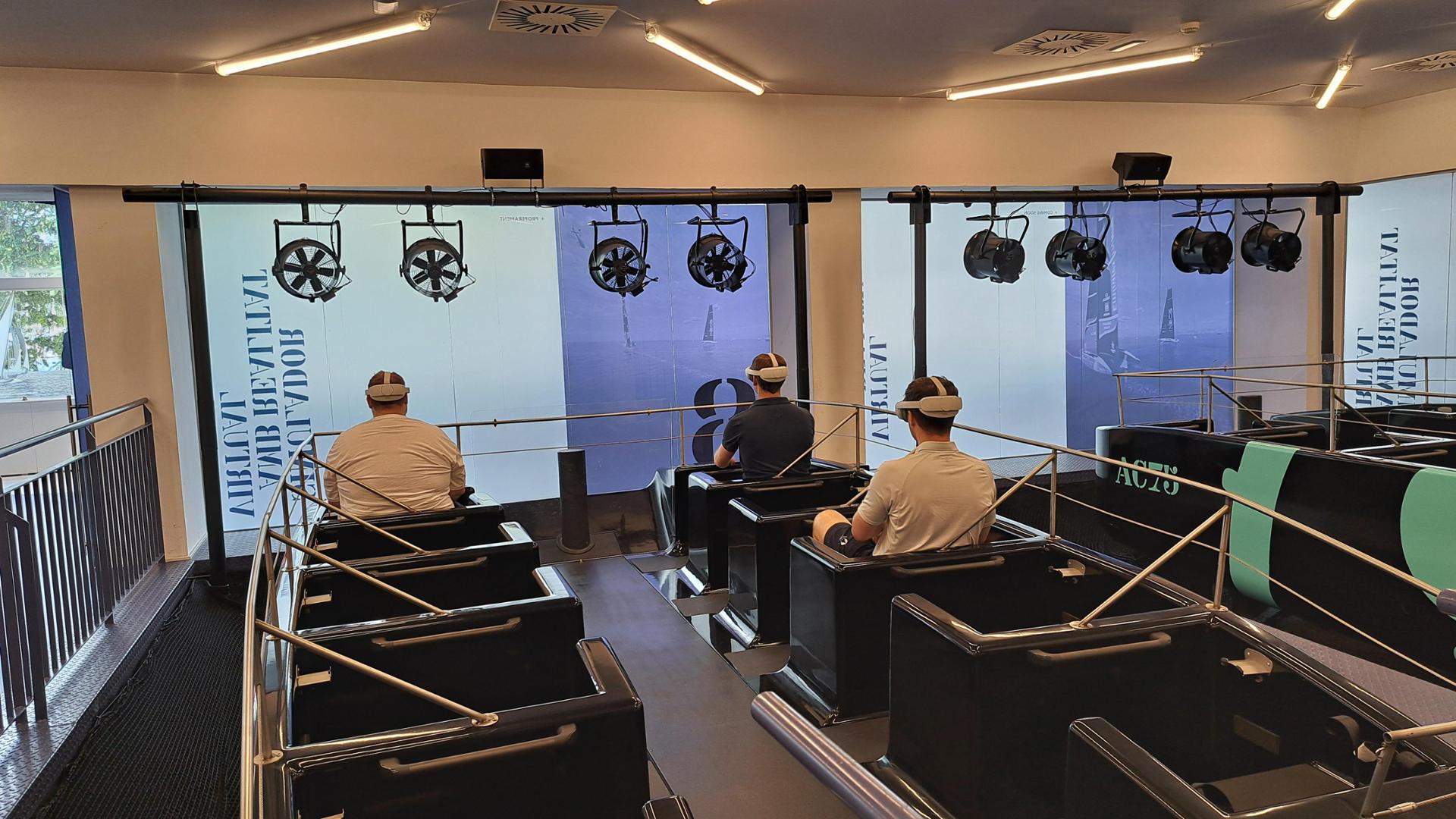 Sul simulatore dell’America’s Cup la realtà virtuale dà le vertigini ...