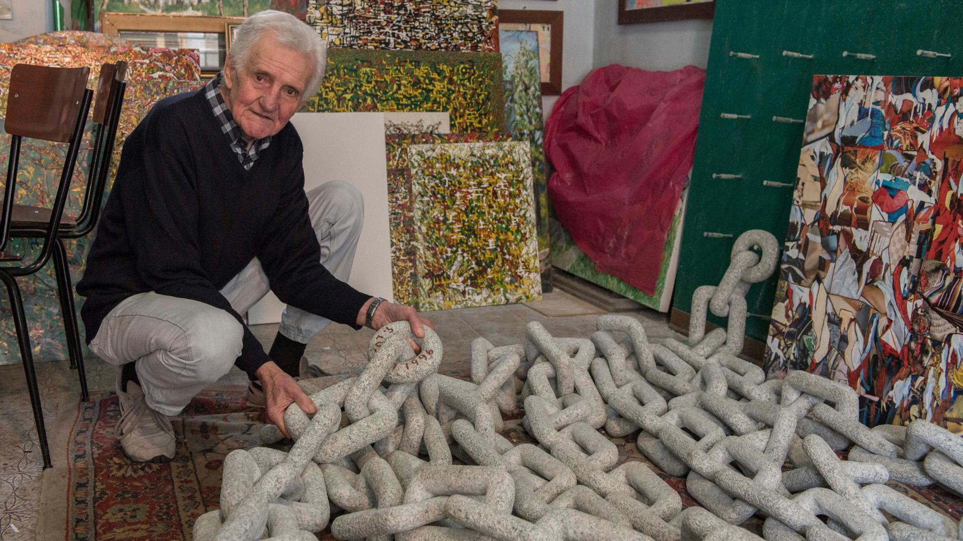Addio a Giuseppe Lusetti, l’artista di Mergozzo entrato nel Guinness ...