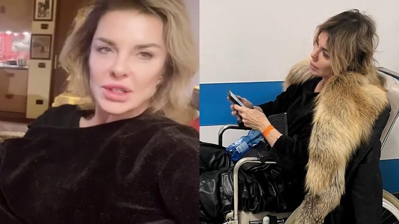 Courmayeur, Alba Parietti investita sulle piste da sci: trauma ad un ...