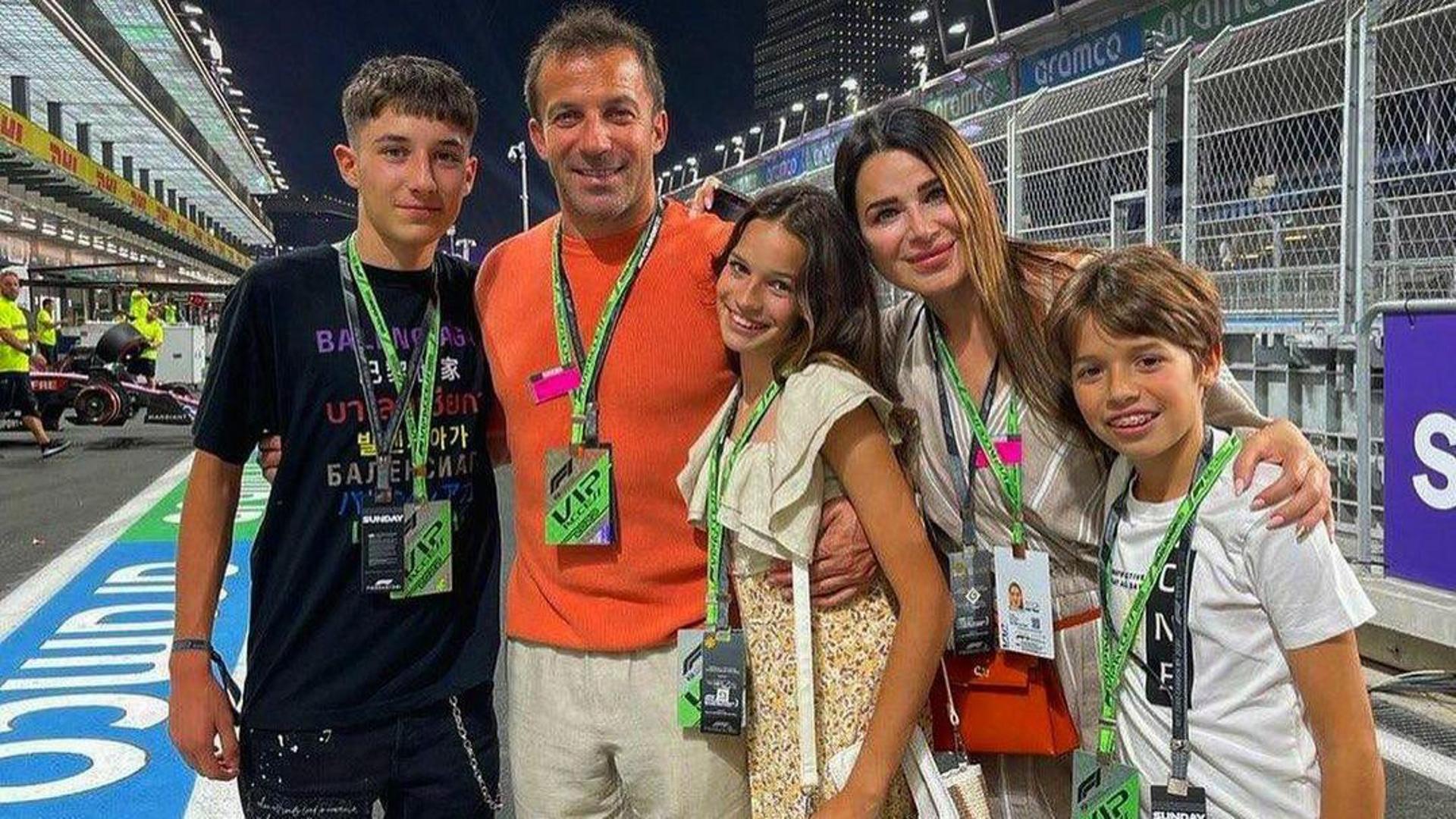 Alessandro Del Piero, figli e nipoti protagonisti in campo - La Stampa