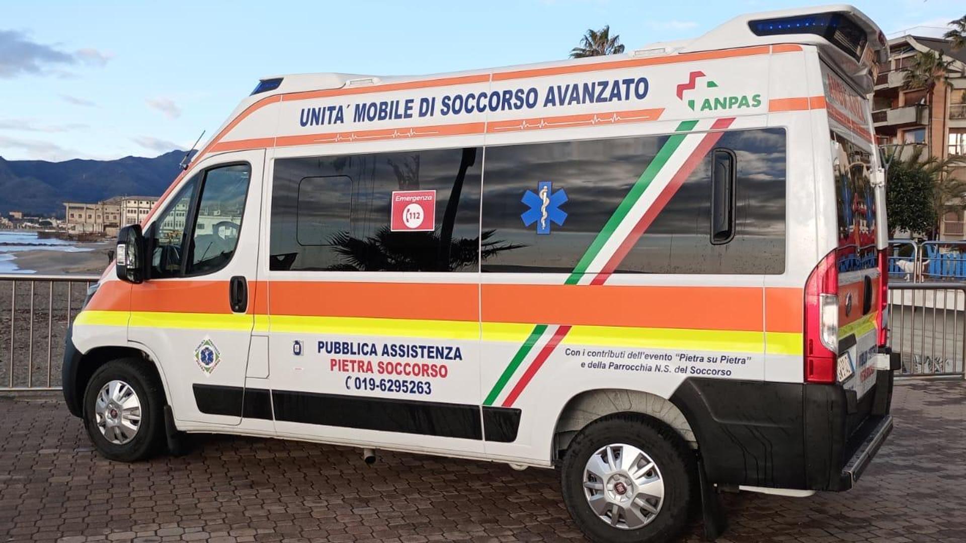 Nuova ambulanza per “Pietra soccorso”, oggi l’inaugurazione - La Stampa