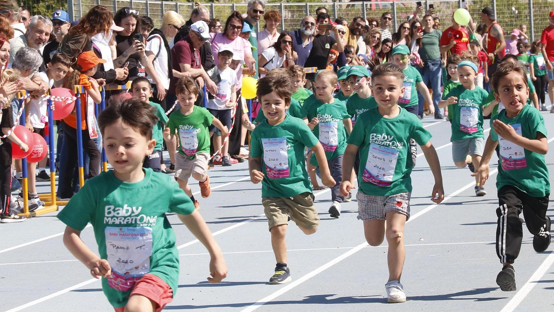 Sanremo, in 400 alla Baby Maratona sulla pista d'atletica - La Stampa
