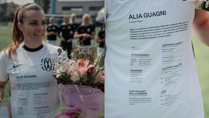 Alia Guagni si ritira dal calcio e gioca l'ultima partita con il CV ...