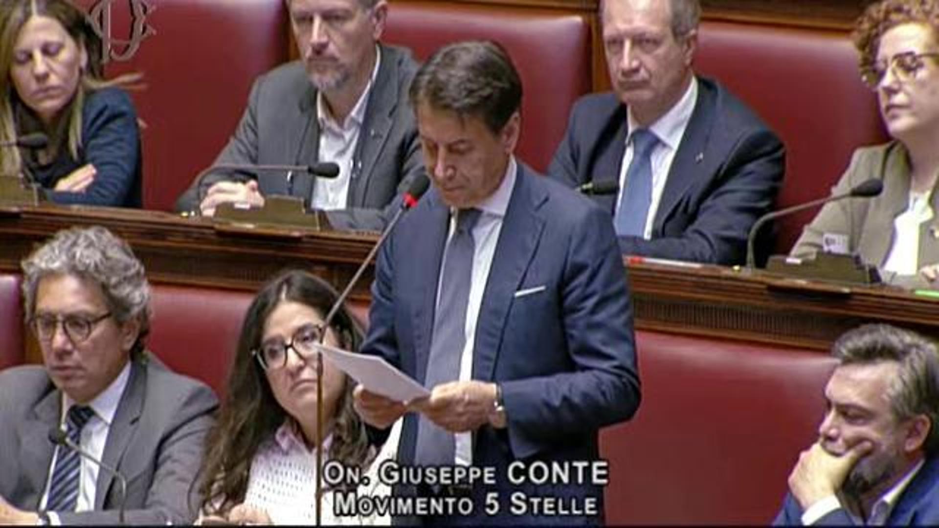 Medio Oriente, Conte al governo: "Vergogna stringere le mani sporche di ...