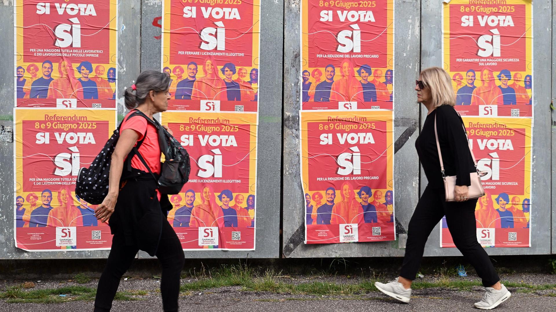 Referendum, comizio in piazza Santa Marta con Sinistra Italiana e Avs ...