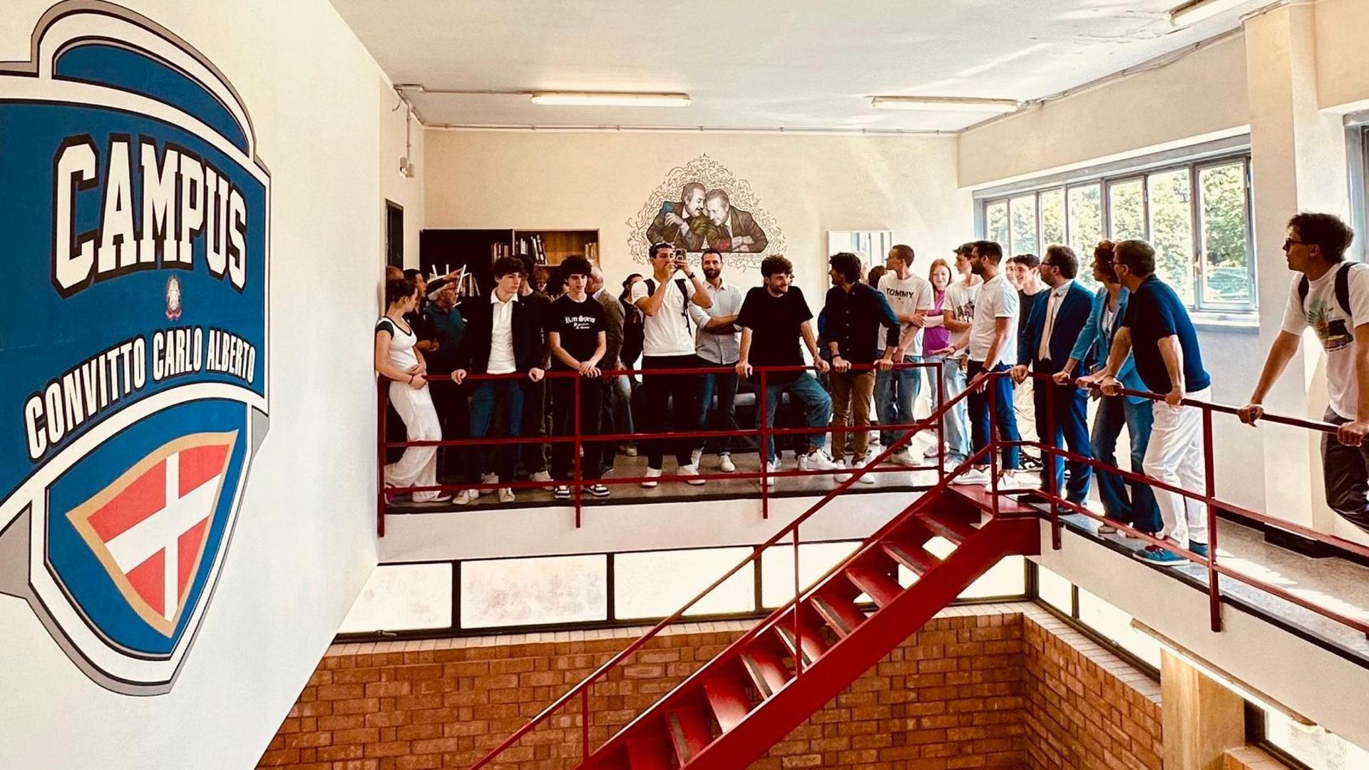 Look rinnovato per il Convitto Carlo Alberto: inaugurate palestra e ...