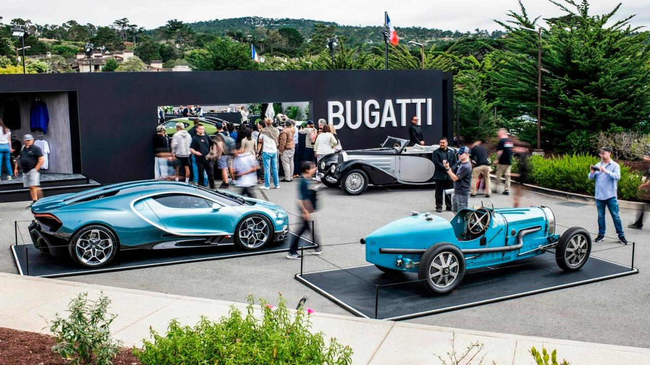 Bugatti a Monterey Car Week, che show - La Stampa