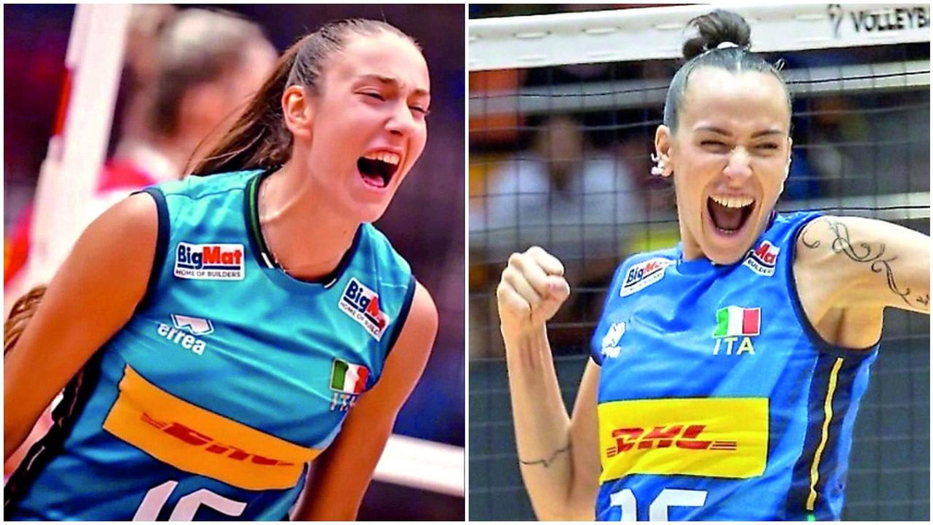 Volley, Stella Nervini e Yasmina Akrari: torinesi campionesse del mondo ...