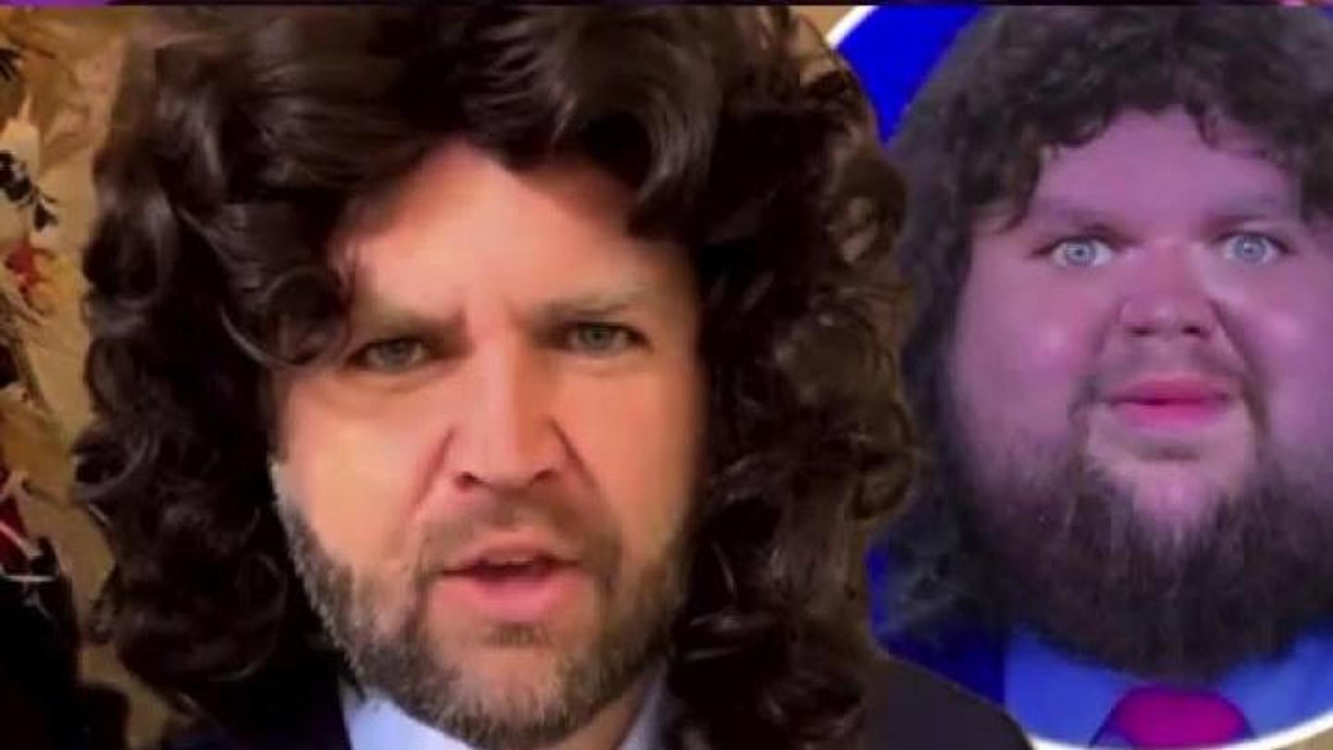 Vance si traveste da meme-Vance per Halloween: gli auguri social del ...