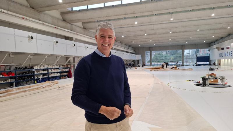 North Sails, il loft a prova di vele dello sloop più grande del mondo ...