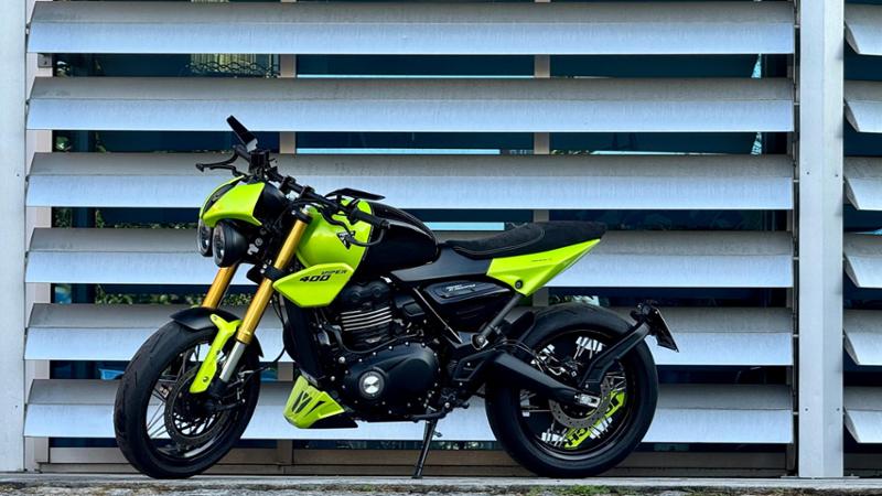 Triumph e Noisy-Style per Save The Children: all'asta la "Viper 400 ...