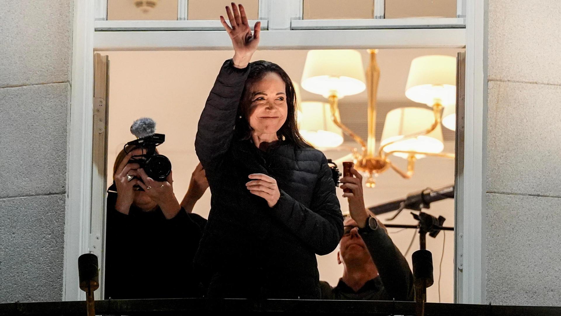 María Machado a Oslo: “Da 16 mesi non abbracciavo nessuno” - La Stampa