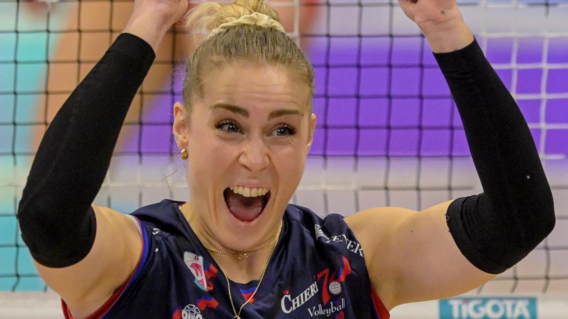 Anna Gray, regina del muro in A1: “In campo ho trovato il mio spazio ...