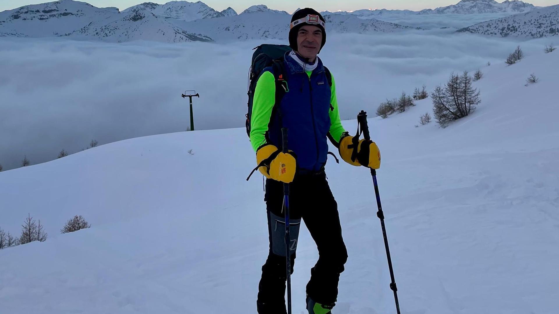 Precipita e muore sulle nevi del Monviso, addio ad Alberto Soldani ...
