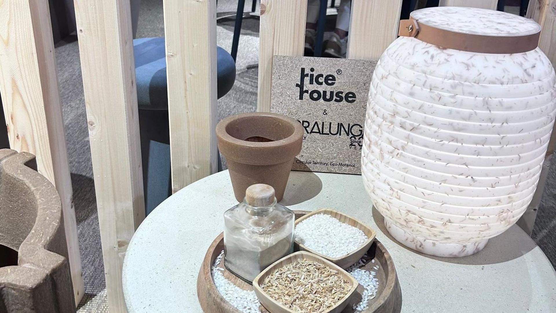 Oggetti di design con gli scarti del riso: Serralunga incanta il Salone ...