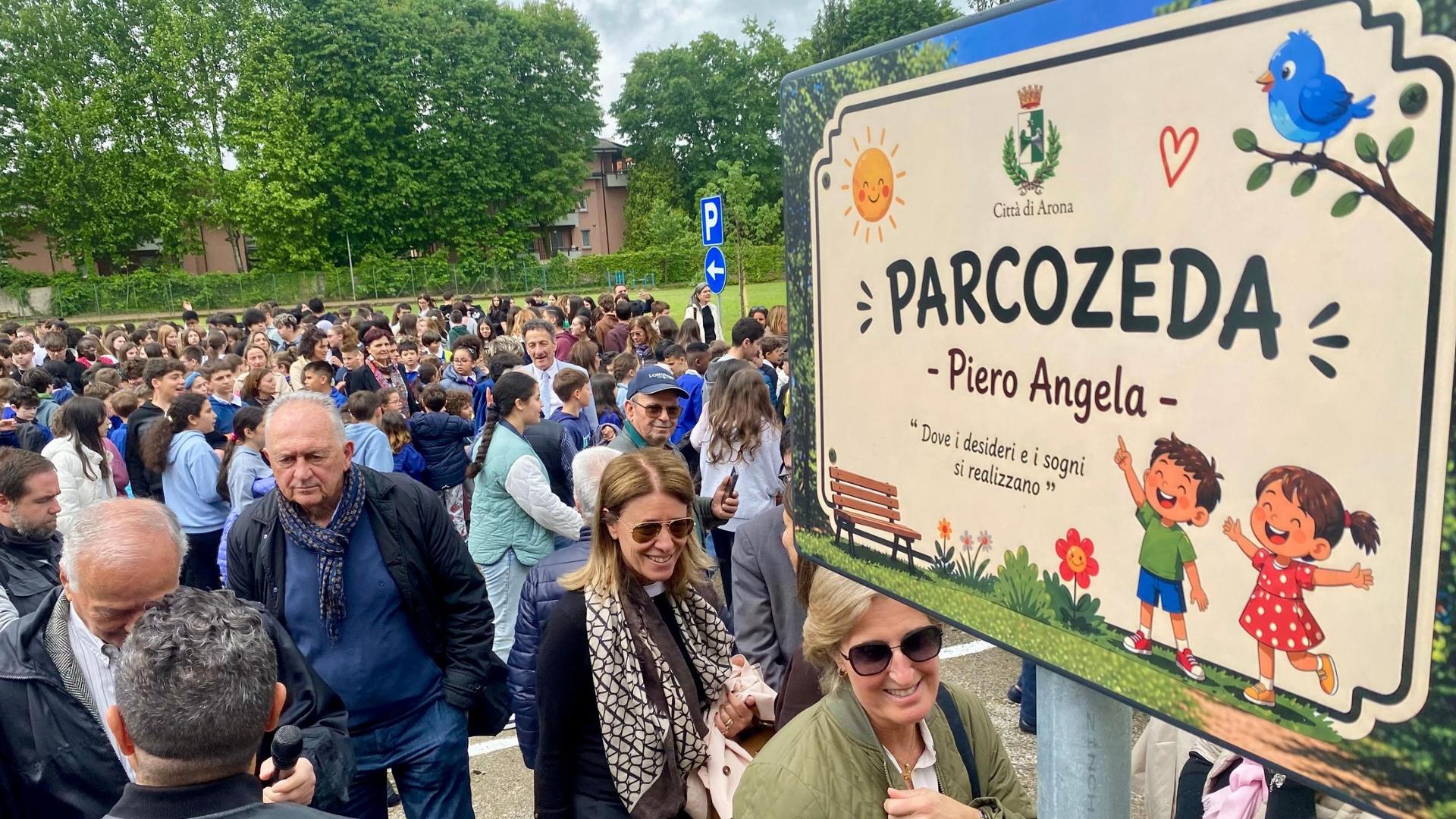 Il nuovo parco intitolato a Piero Angela unisce Arona nel verde urbano ...