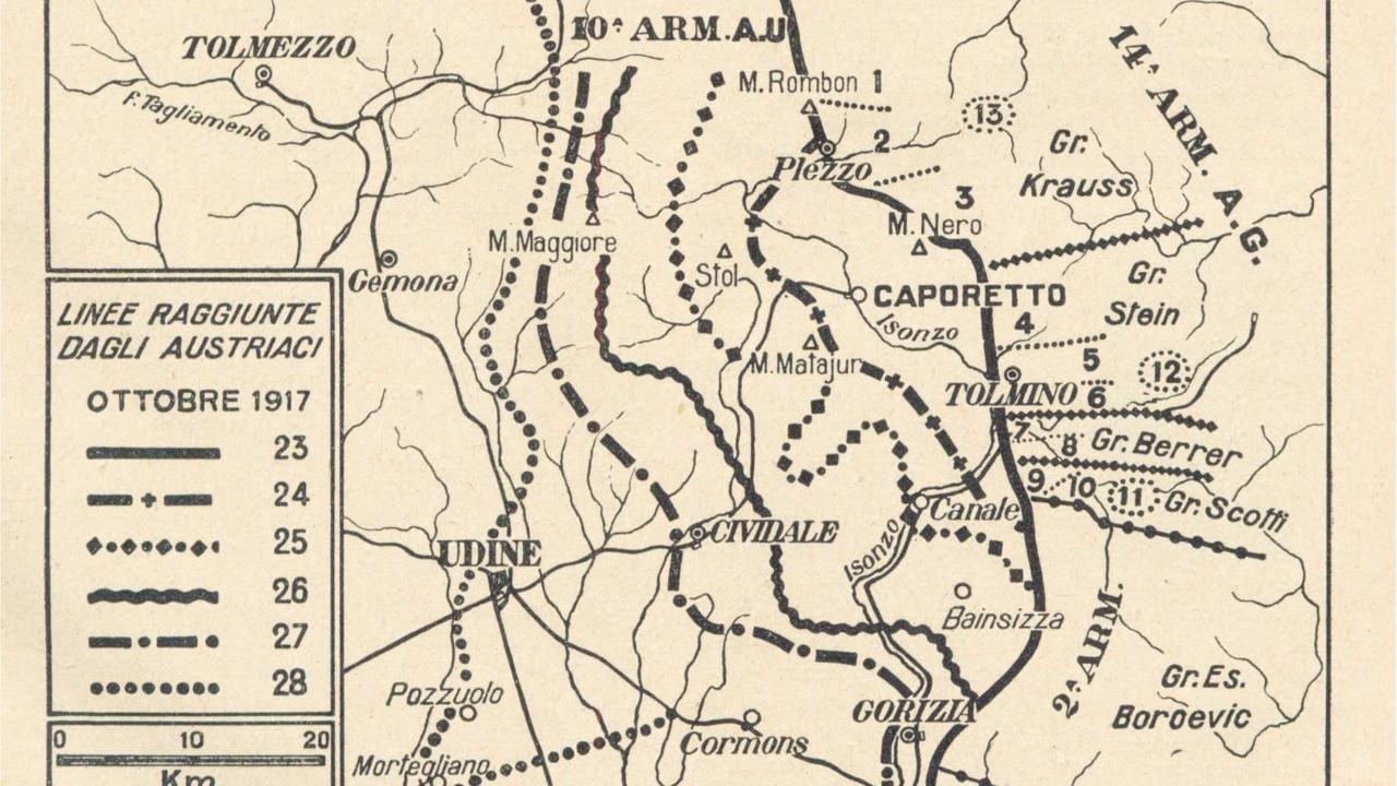 Caporetto cento anni dopo, viaggio nelle terre della battaglia ...