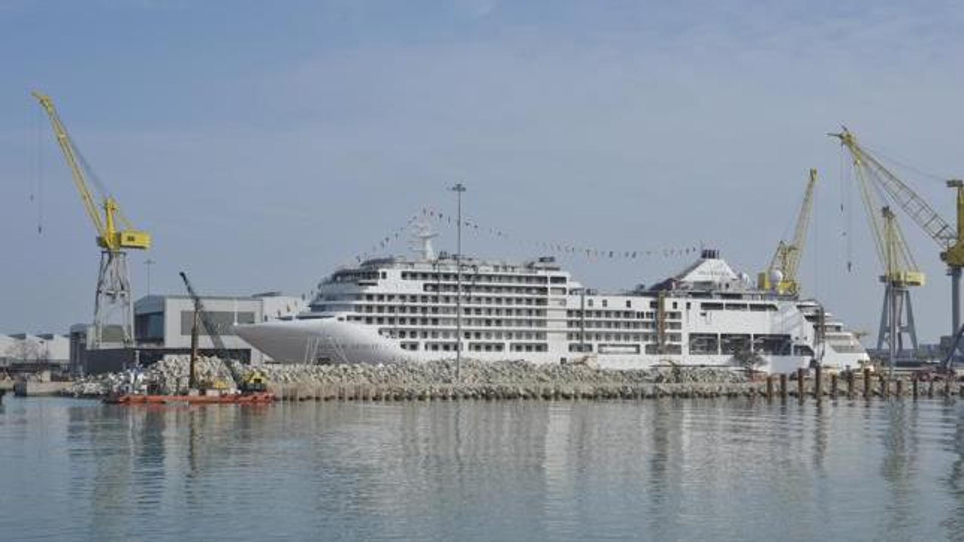 Fincantieri: Viking Sea launched in Ancona - The MediTelegraph