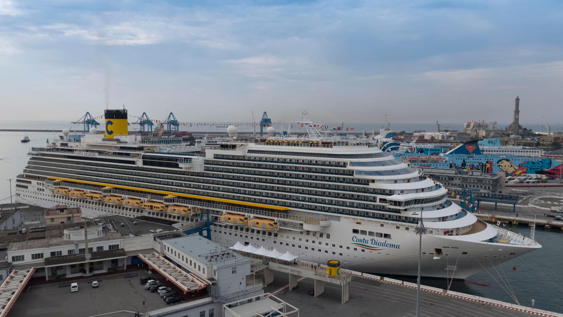 Costa, oggi da Genova riparte la "Diadema" - The MediTelegraph