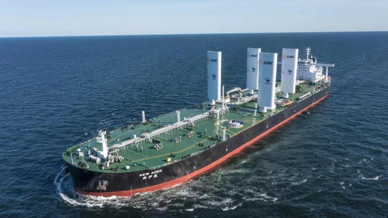 First Very Large Crude Carrier with wind-assisted propulsion delivered ...